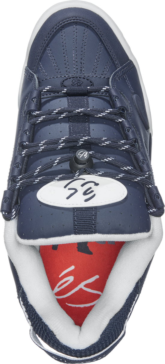 Muska navy/white - skate shoes | éS skateboarding